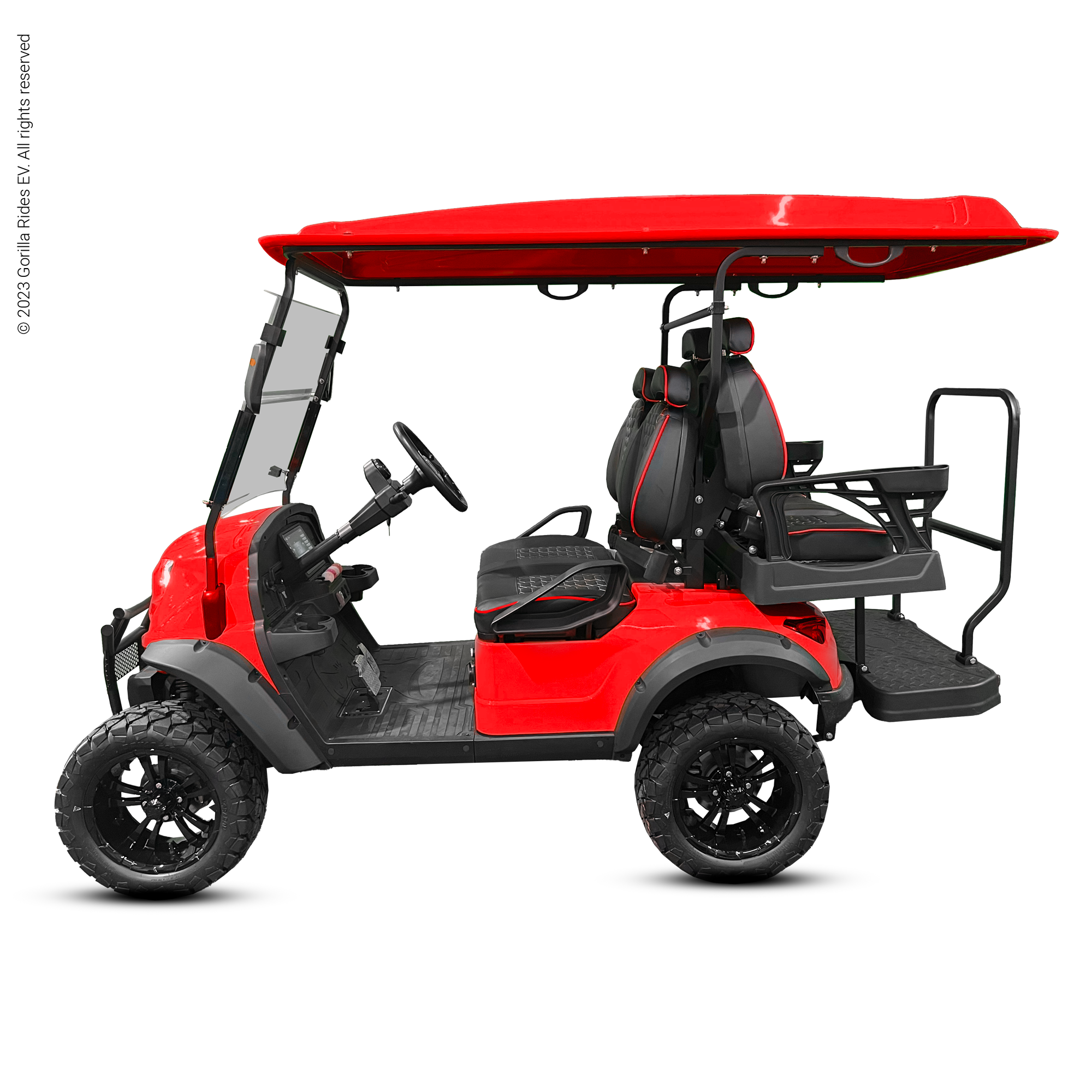 Gorilla G6L Li - Traffic Red - Golf Cart Premium